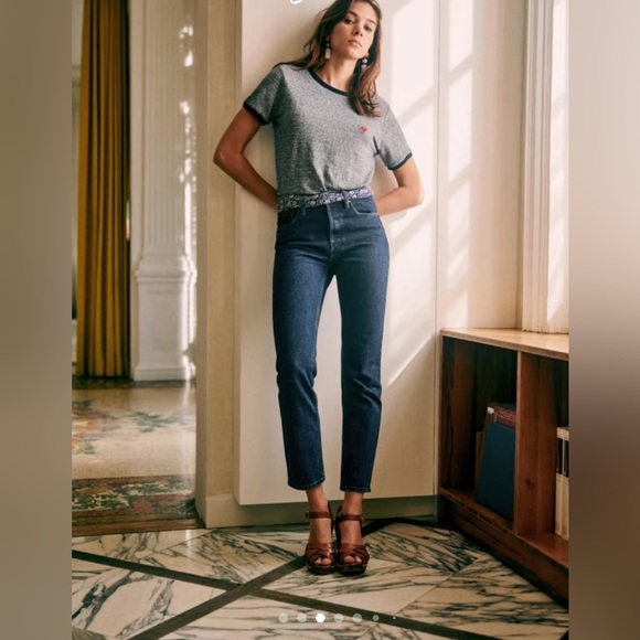 Sezane | Jeans | Sezane The Perfect Slim Fit Jean Size 25 | Poshmark
